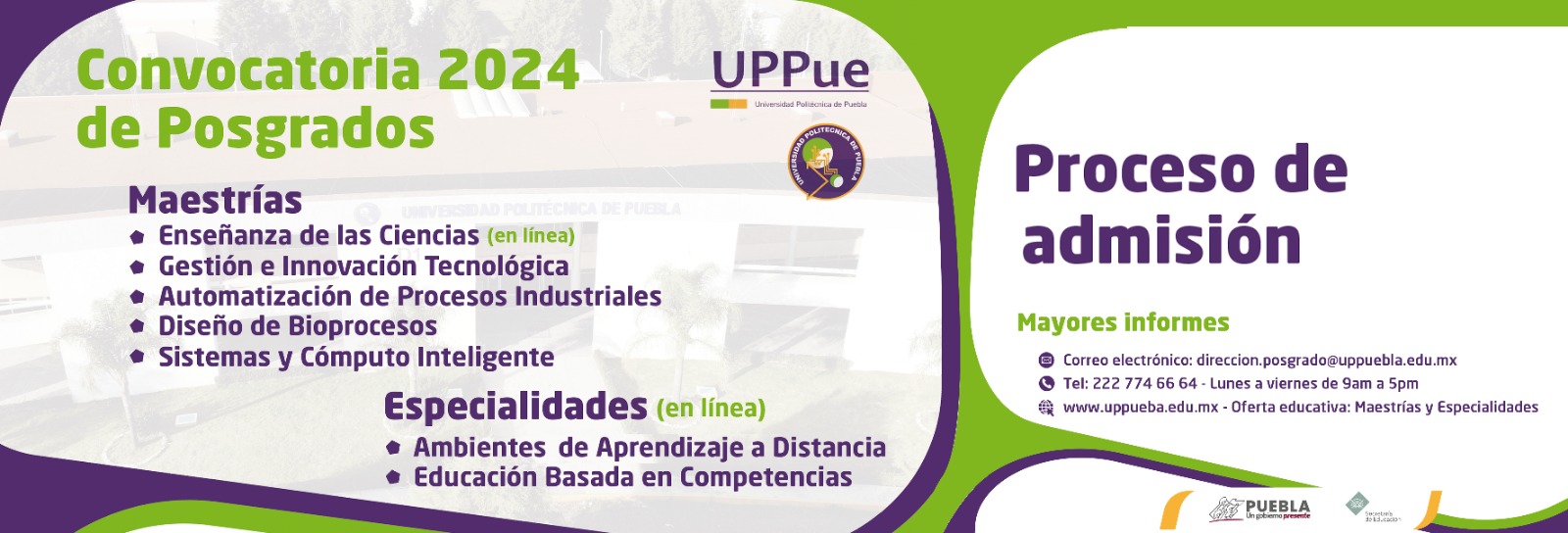 Universidad Politecnica de Puebla – Generamos Ciencia y Tecnología