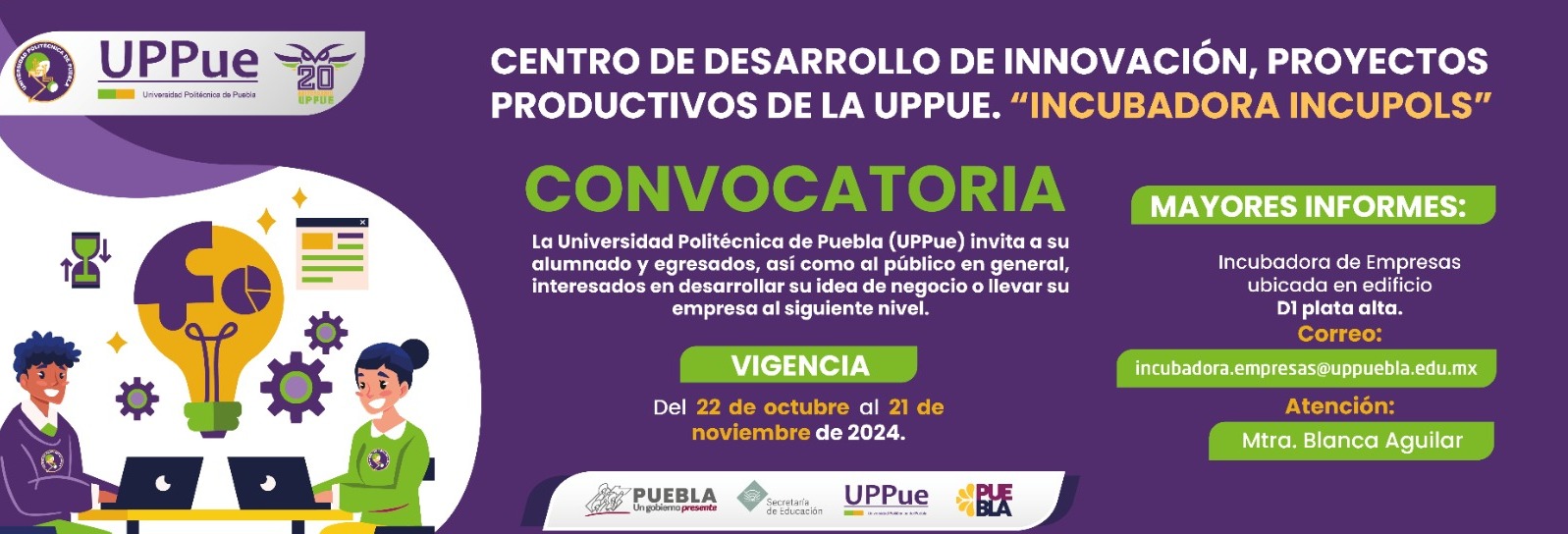 Universidad Politecnica de Puebla – Generamos Ciencia y Tecnología